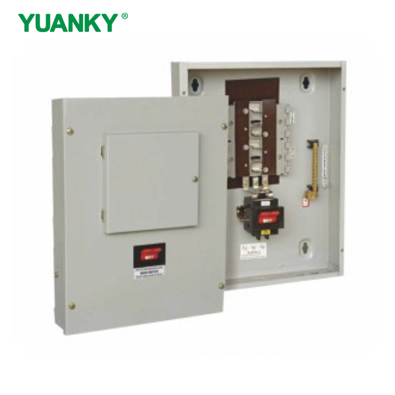 YUANKY D3-S-4-S 100A 120/240VAC Load Centers & Distribution Board Box ...